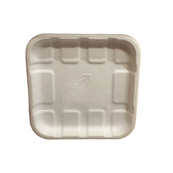 DET SUGARCANE PRODUCE TRAY 5X5 (50PCS X 12SLV) - Quality Food Packaging