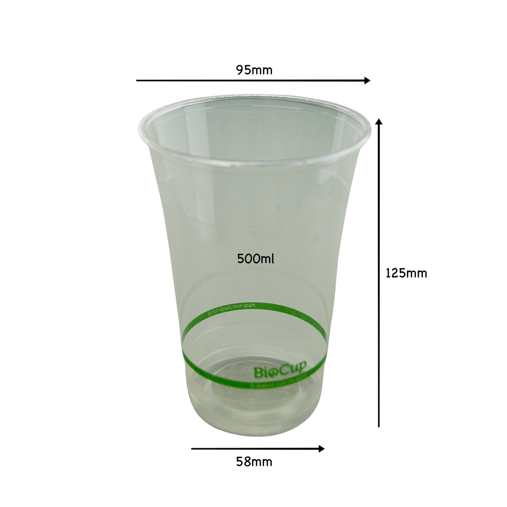 BP CLEAR CUP 500ML (50PCS X 20SLV) – Quality Food Packaging