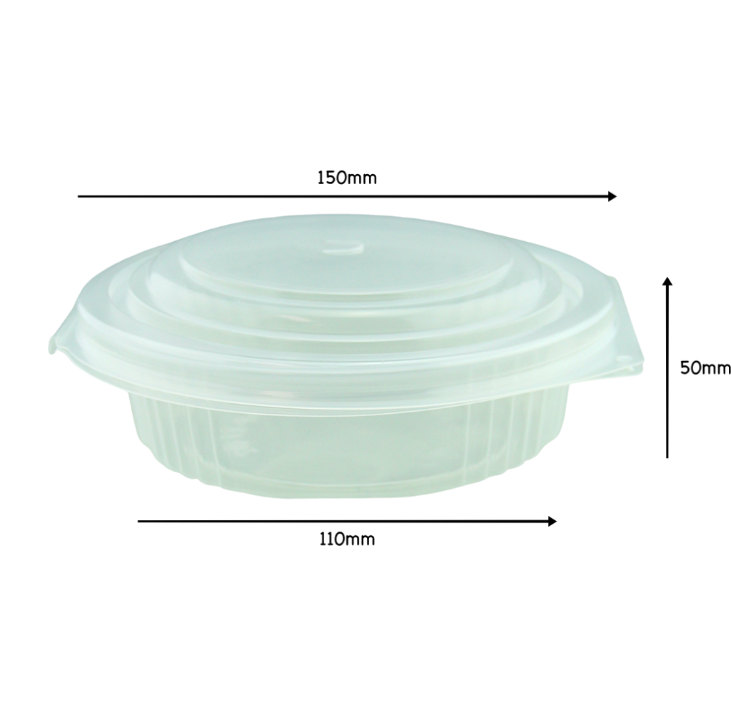 JC 740/850/1000ML PAPER BOWL INSERT LID (50PCS X 6SLV)
