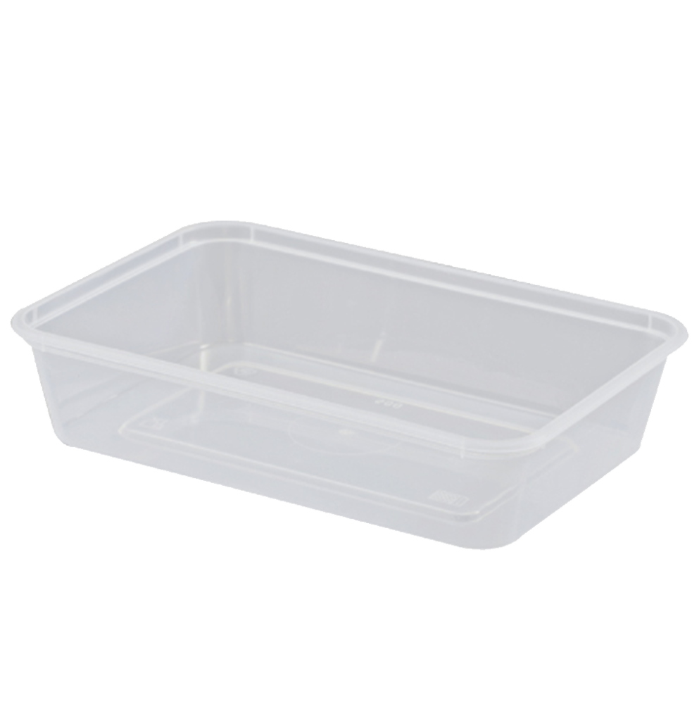 E500 RECTANGULAR CONTAINERS (50PCS X 10SLV)