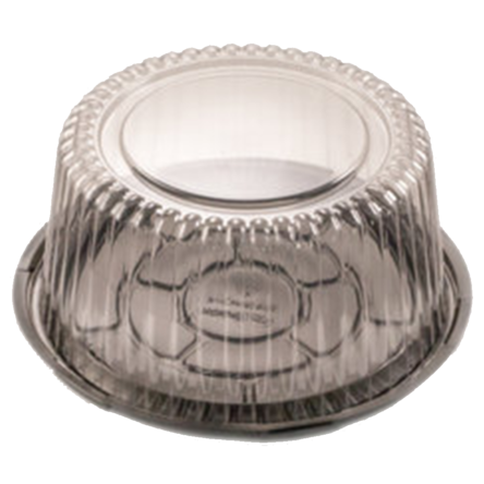 IKON CAKE ROUND CONTAINER(IK-CAKE-LGE) SET 216MM X 100MM (25PCS x 2SLV)