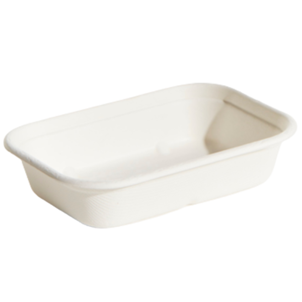 PN 500ML SUGARCANE RECT CONTAINER (125PCS X 4SLV) – Quality Food Packaging